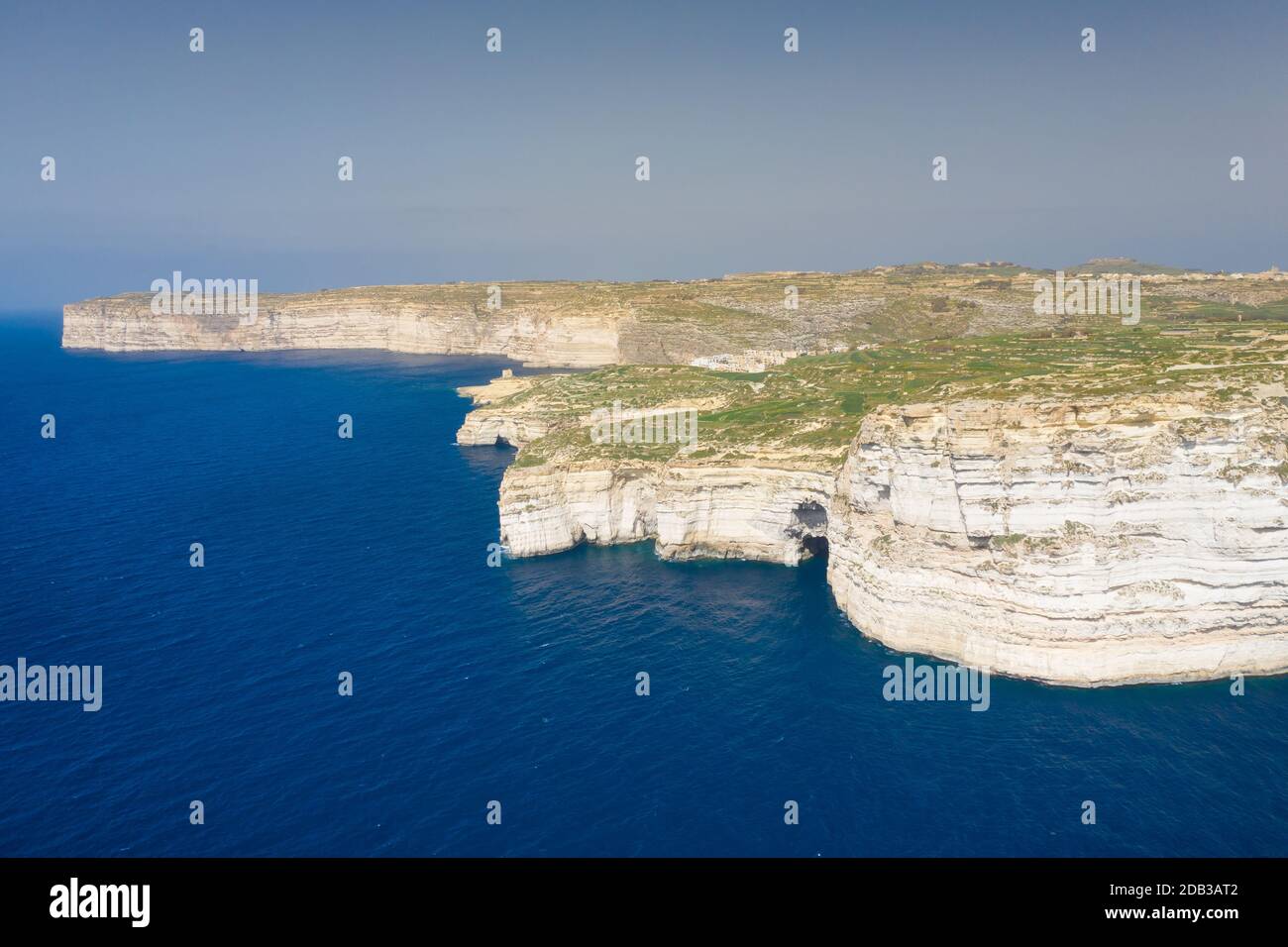 Aerial view of Sanap cliffs. Gozo island, Malta Stock Photo - Alamy