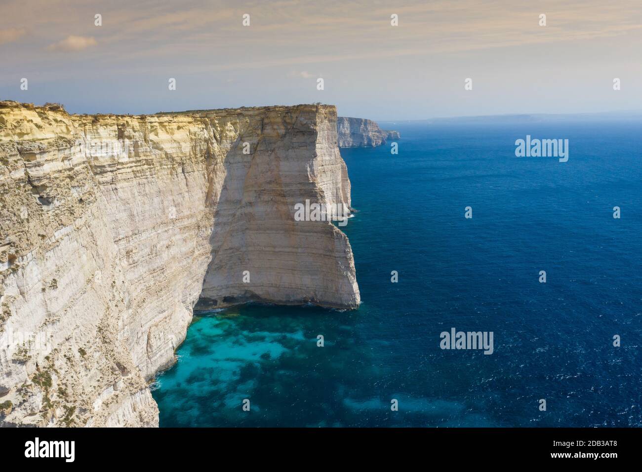 Aerial view of Sanap cliffs. Gozo island, Malta Stock Photo - Alamy