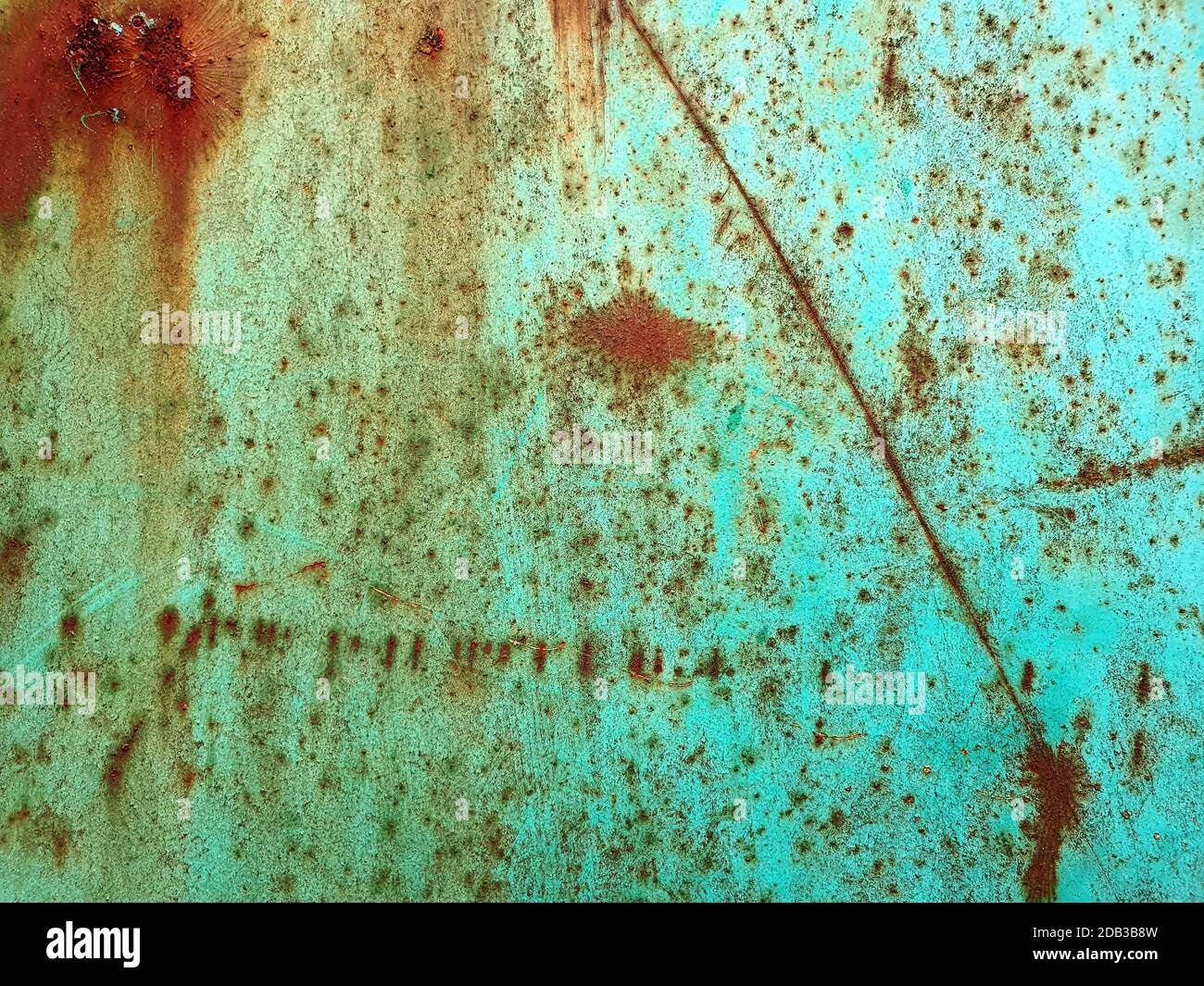 Close up photography of a weathered metal wall with rust and peeling ...