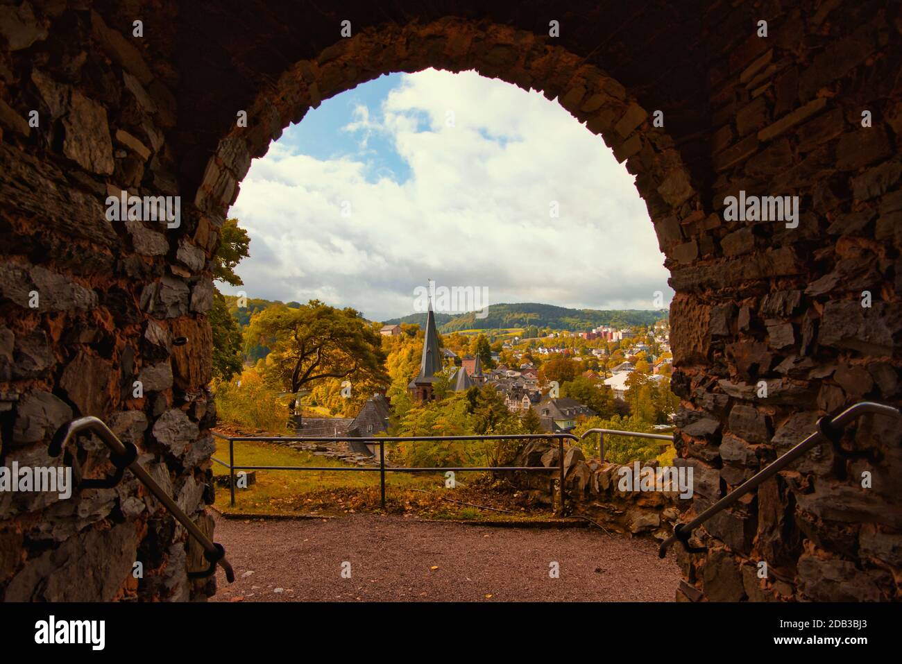 Saarburg city on the Saar Stock Photo - Alamy