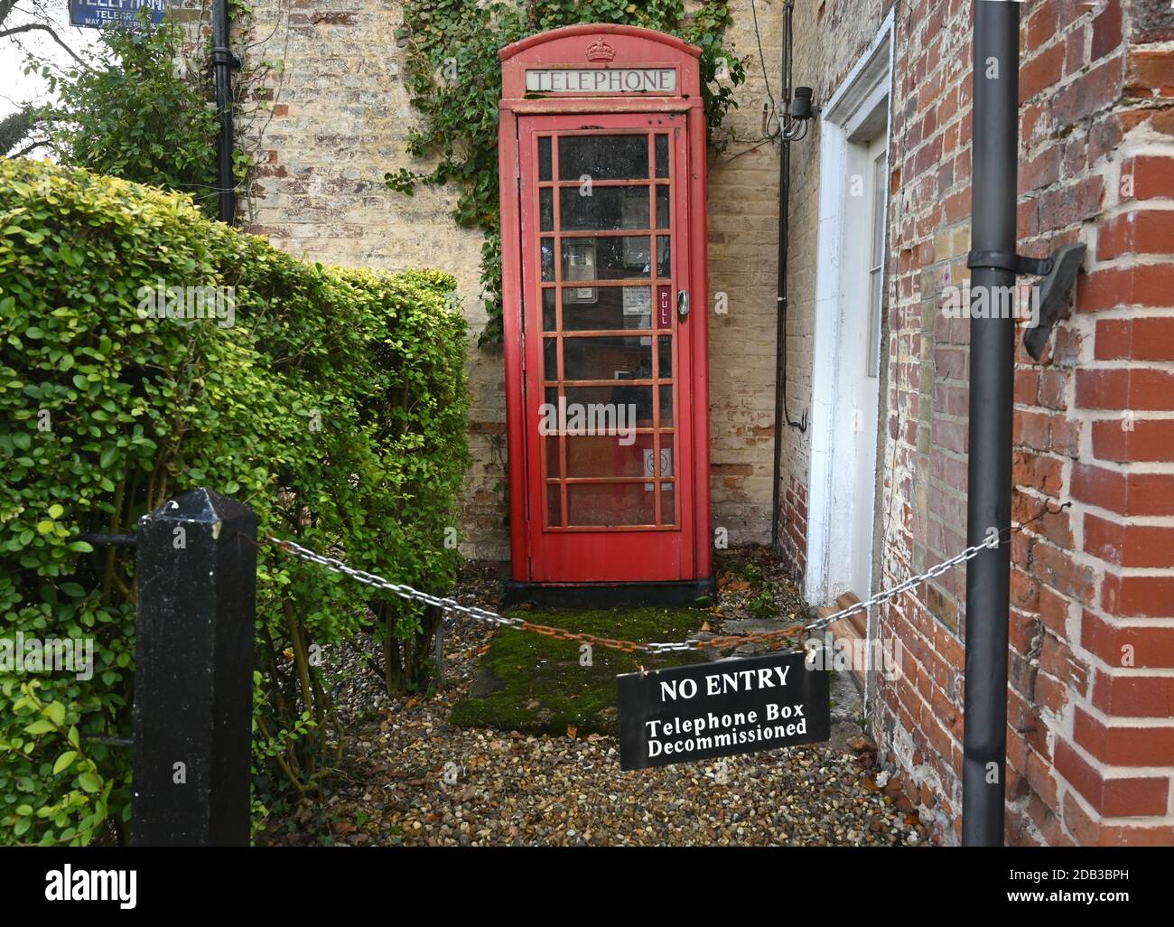RED PHONE BOX Stock Photo - Alamy