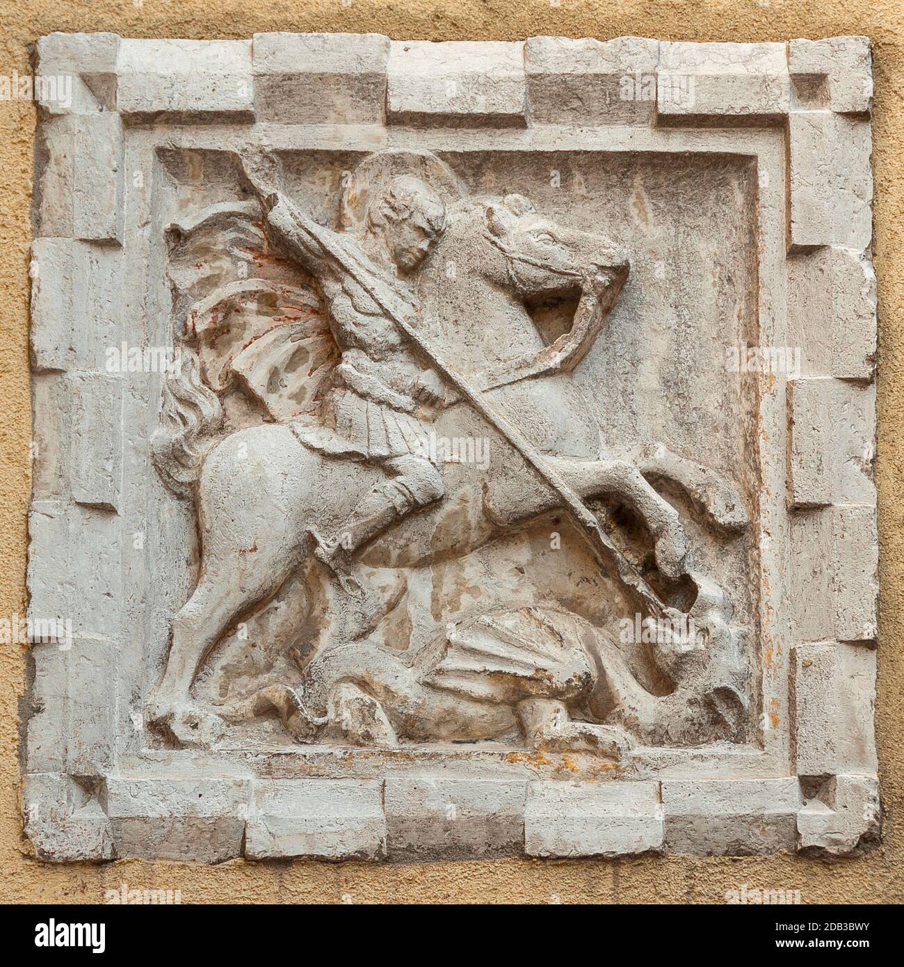 Myth of saint george and the dragon hi-res stock photography and images ...