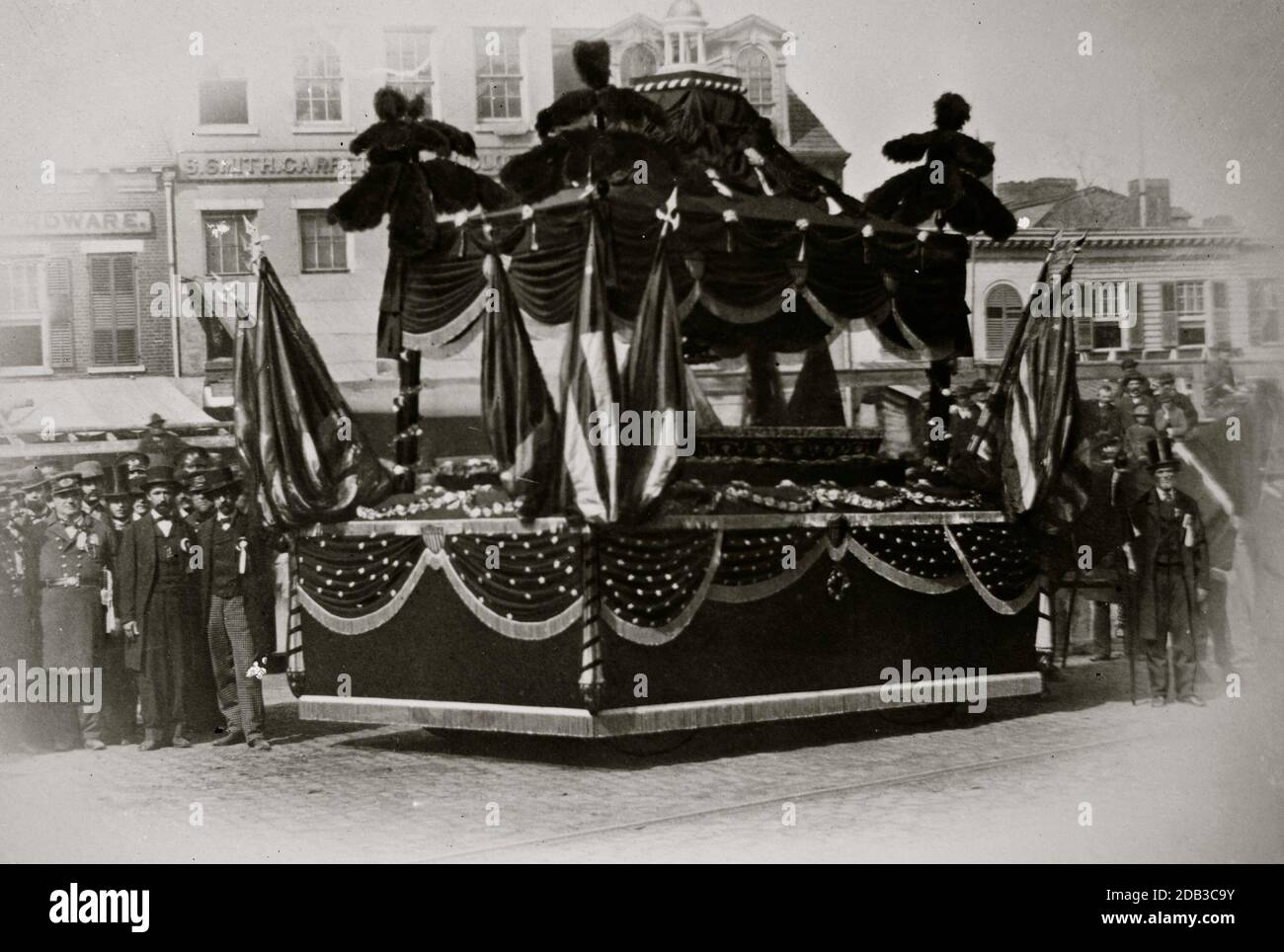 Abraham lincoln funeral hi-res stock photography and images - Alamy