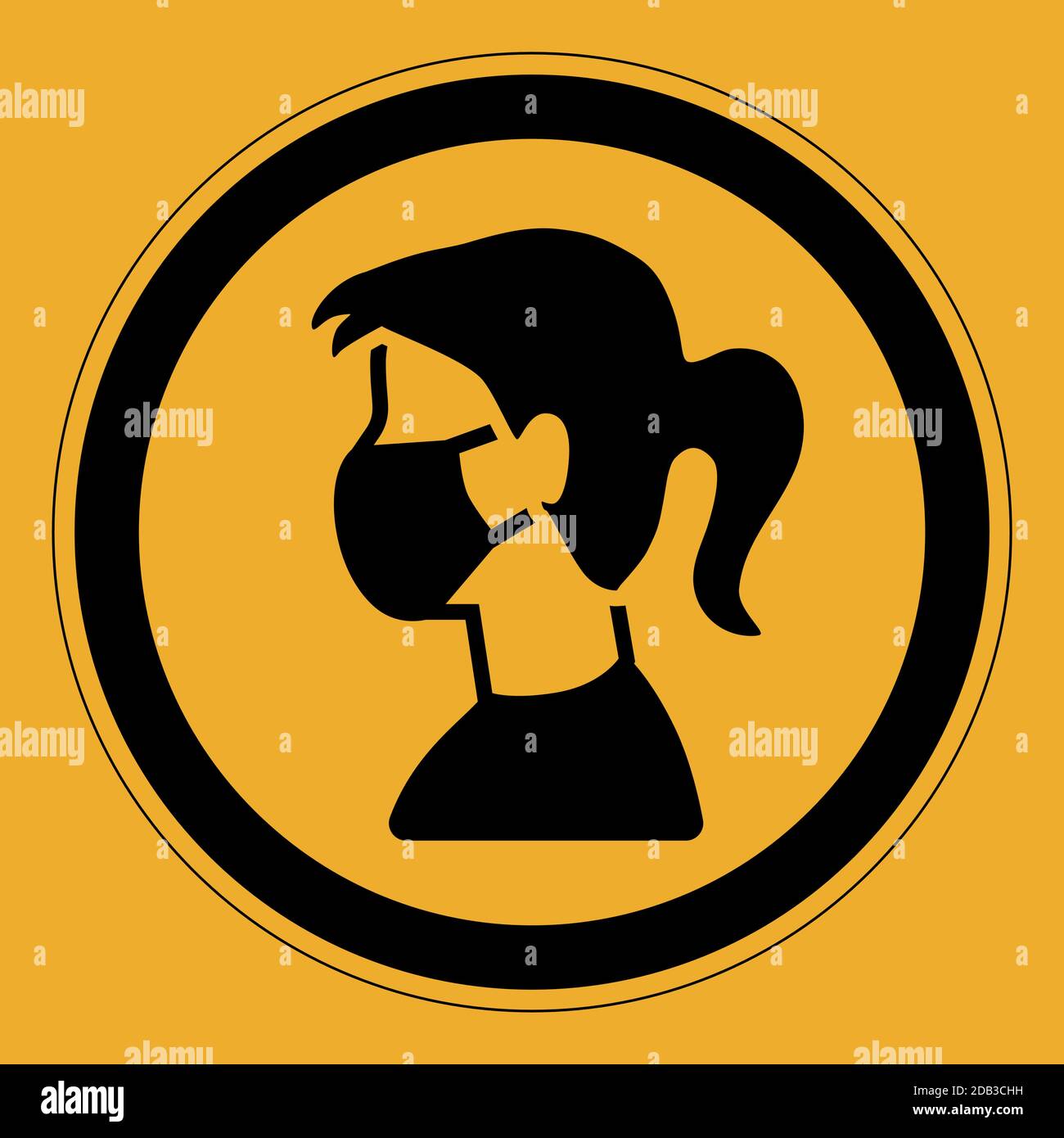 Black woman vector vectors hi-res stock photography and images - Alamy