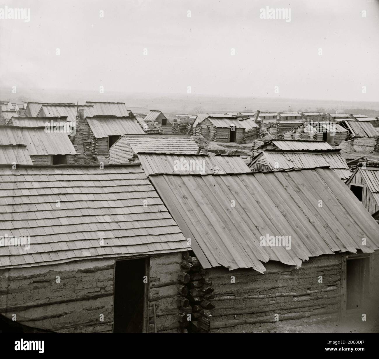 Centreville, Va. Confederate winter quarters Stock Photo - Alamy