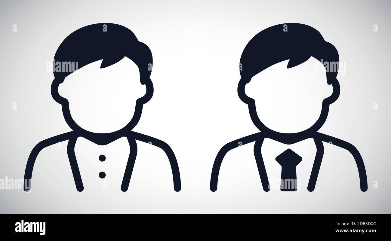Well dressed man icon or symbol vector illustration Stock Vector Image ...