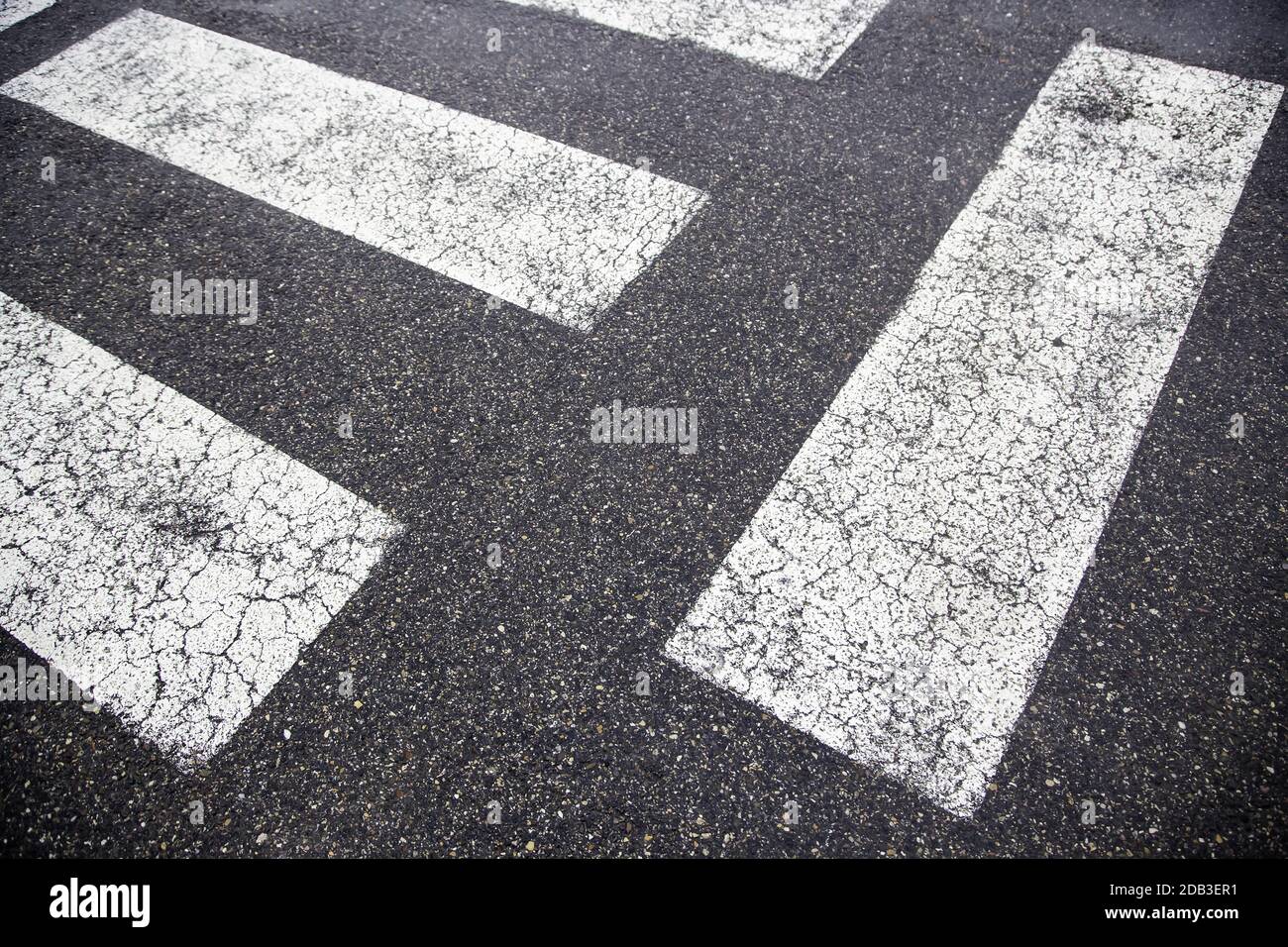 Detail of traffic sign for pedestrians in the city, safety and road ...