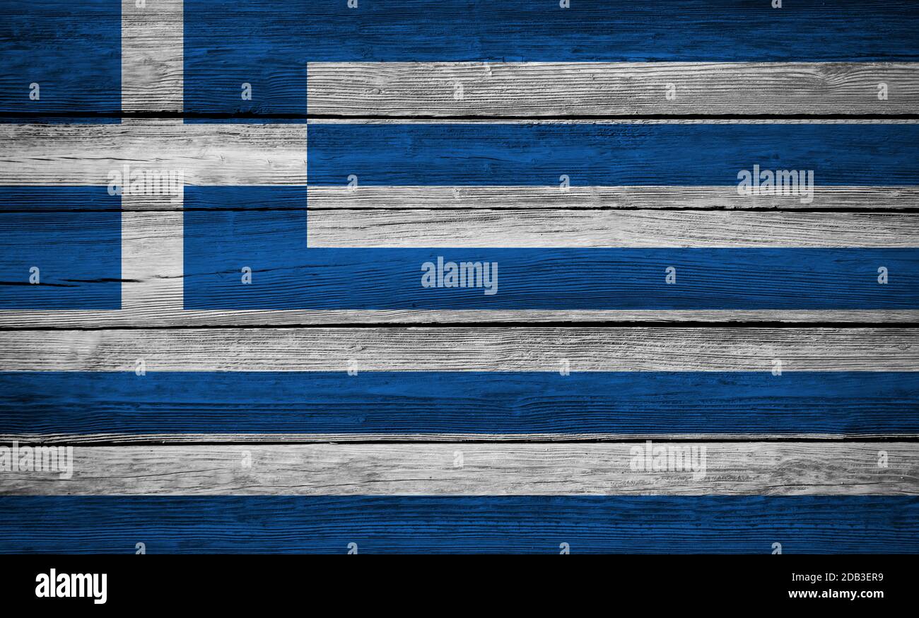 Greek flag old hi-res stock photography and images - Alamy