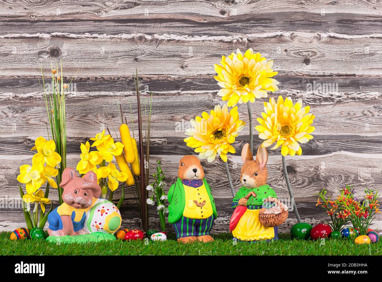 The Easter Bunny family Stock Photo - Alamy