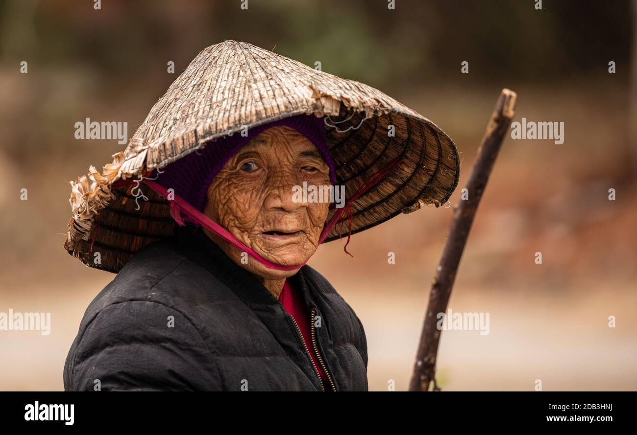Vietnam poverty woman hi-res stock photography and images - Alamy