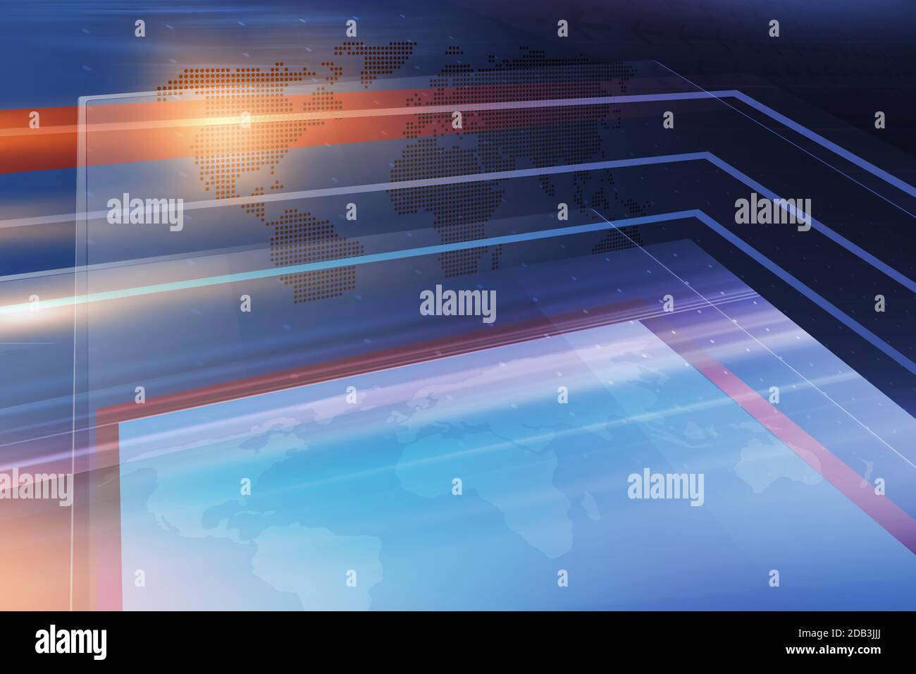 Newsroom tv screens hi-res stock photography and images - Alamy