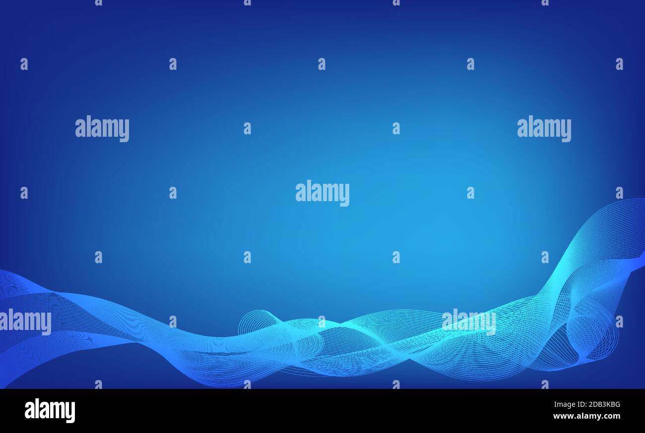 Blue wallpaper illustration hi-res stock photography and images - Alamy