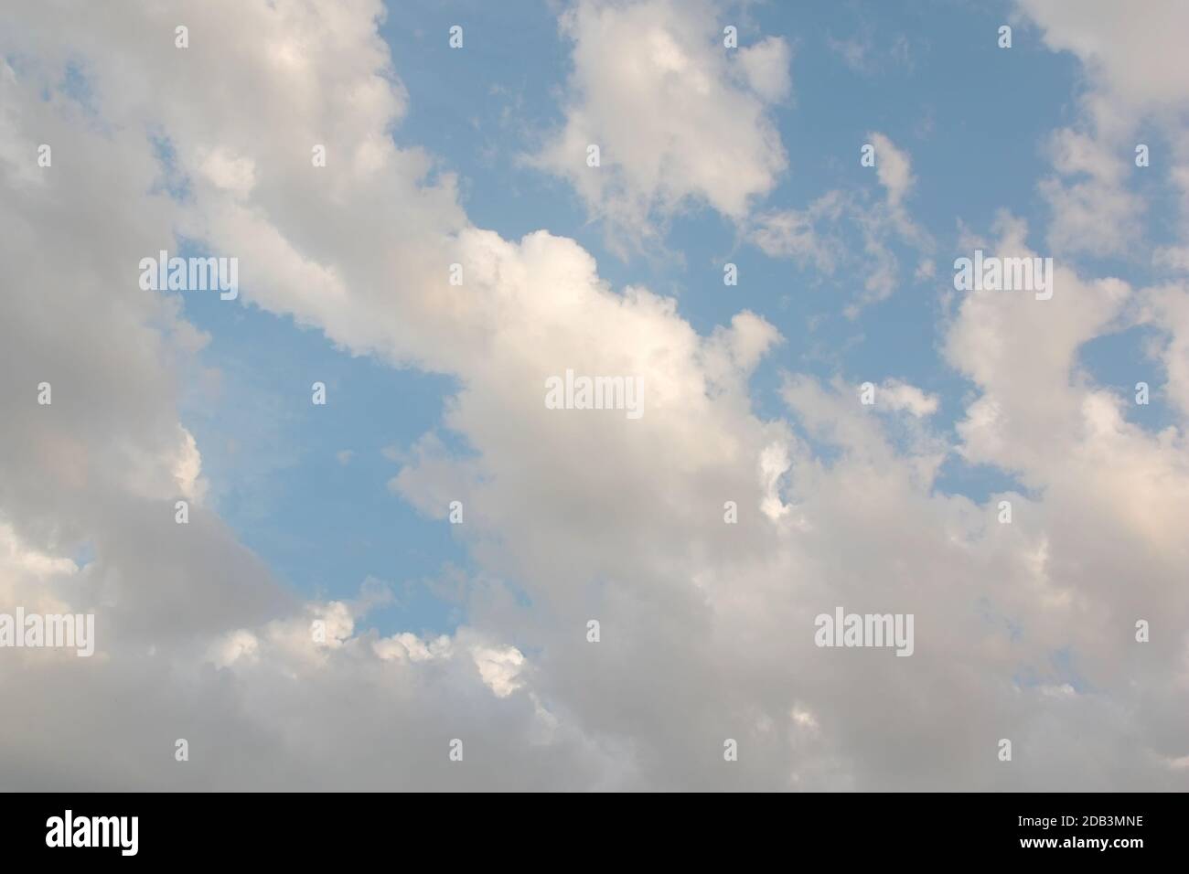 Beautiful morning sky with clouds Stock Photo - Alamy