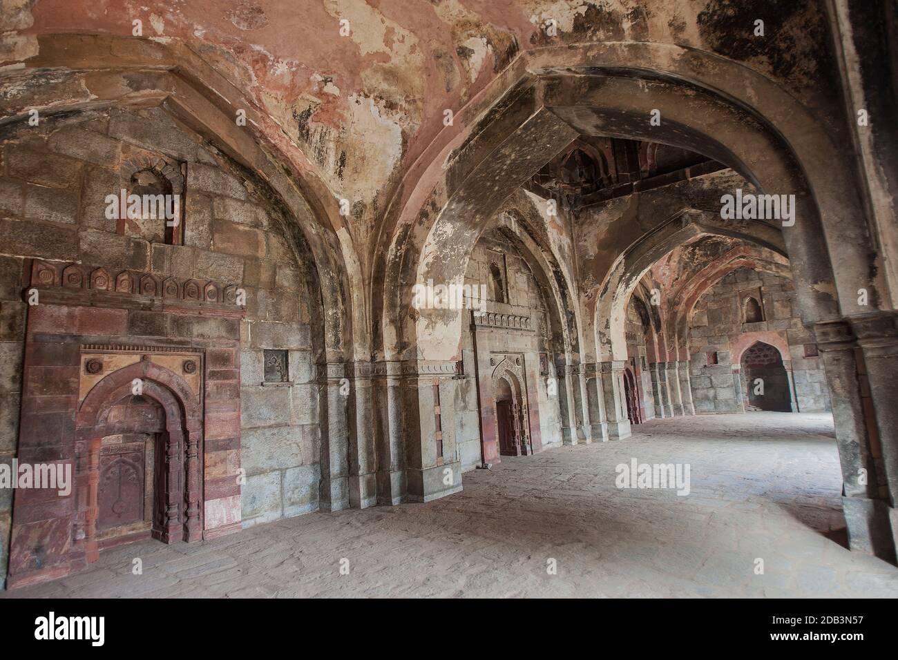 Delhi, historical places, architecture, Qutb Minar, Red Fort Stock ...