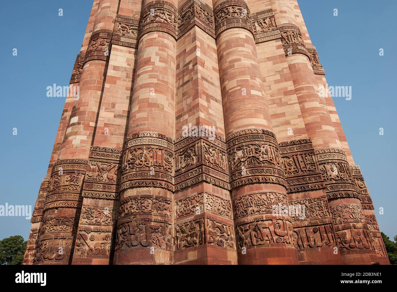 Delhi, historical places, architecture, Qutb Minar, Red Fort Stock ...