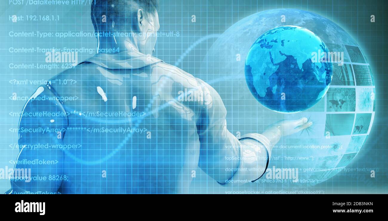 International Trade and Business Platform Solutions Concept Stock Photo ...