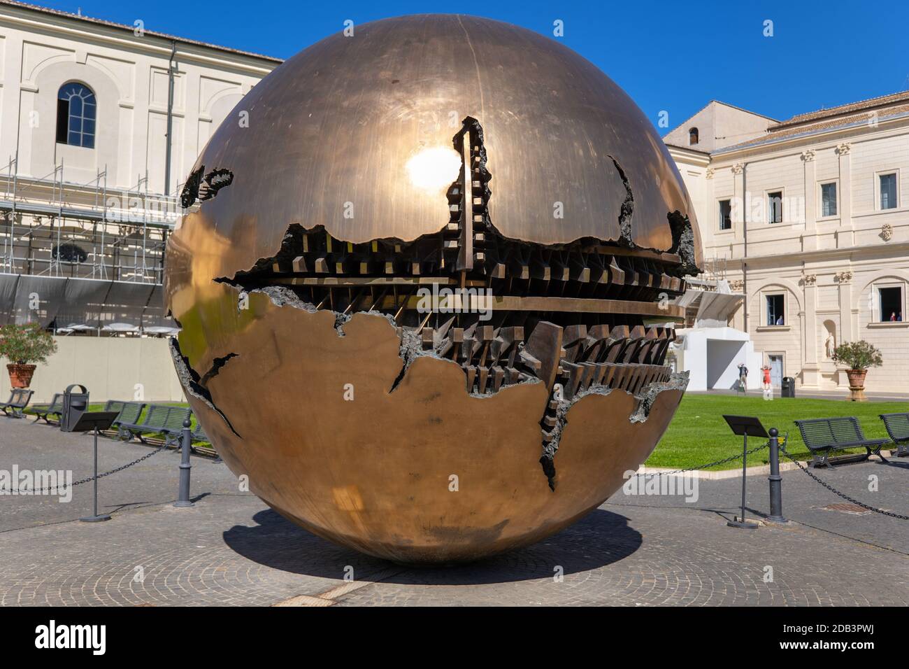 A Sphere Within Sphere Sculpture
