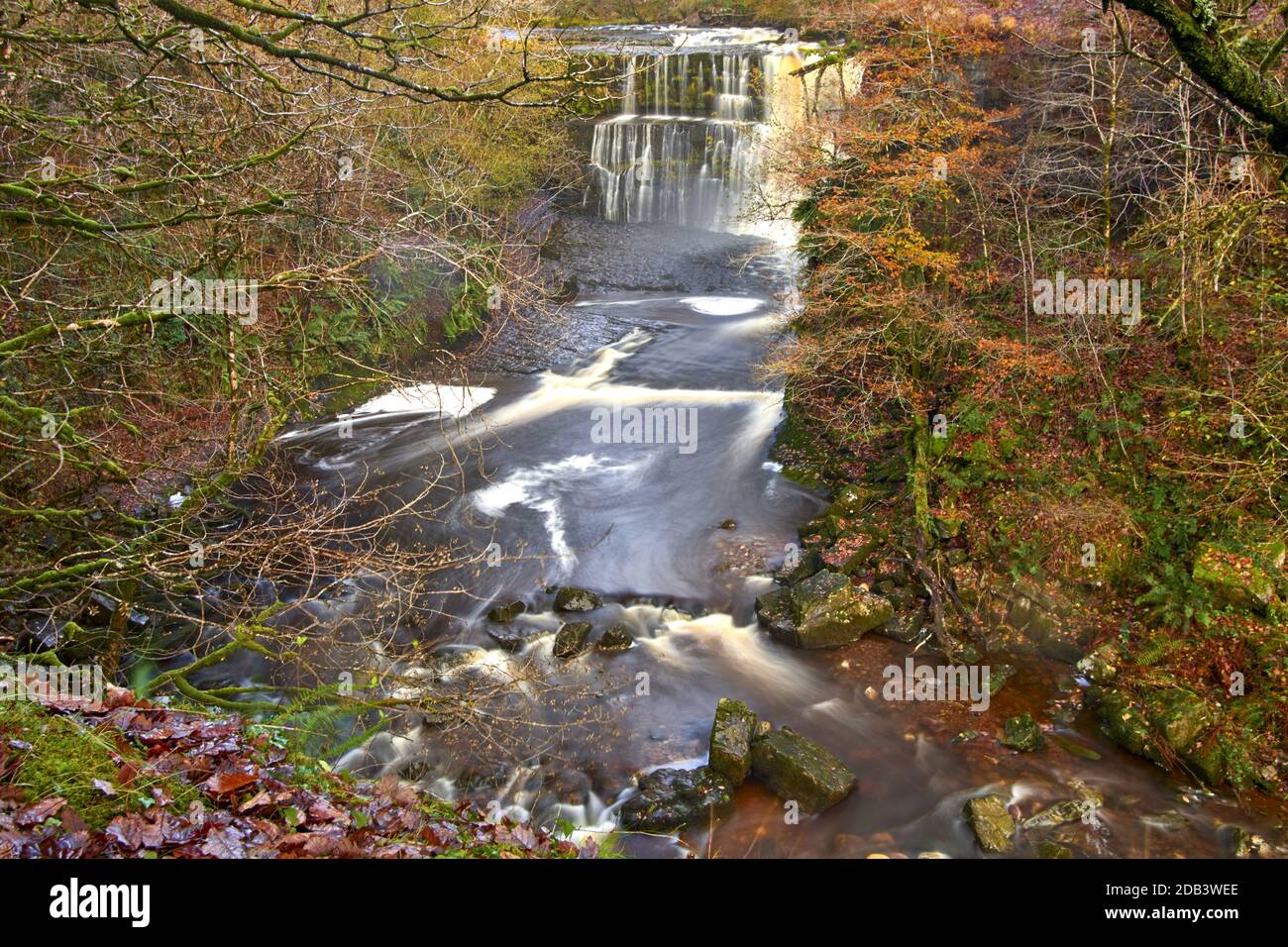 The four falls walk wales hi-res stock photography and images - Alamy
