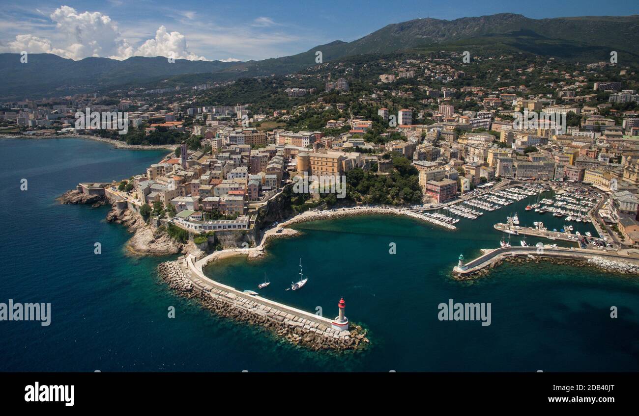 Corsica aerial view hi-res stock photography and images - Alamy