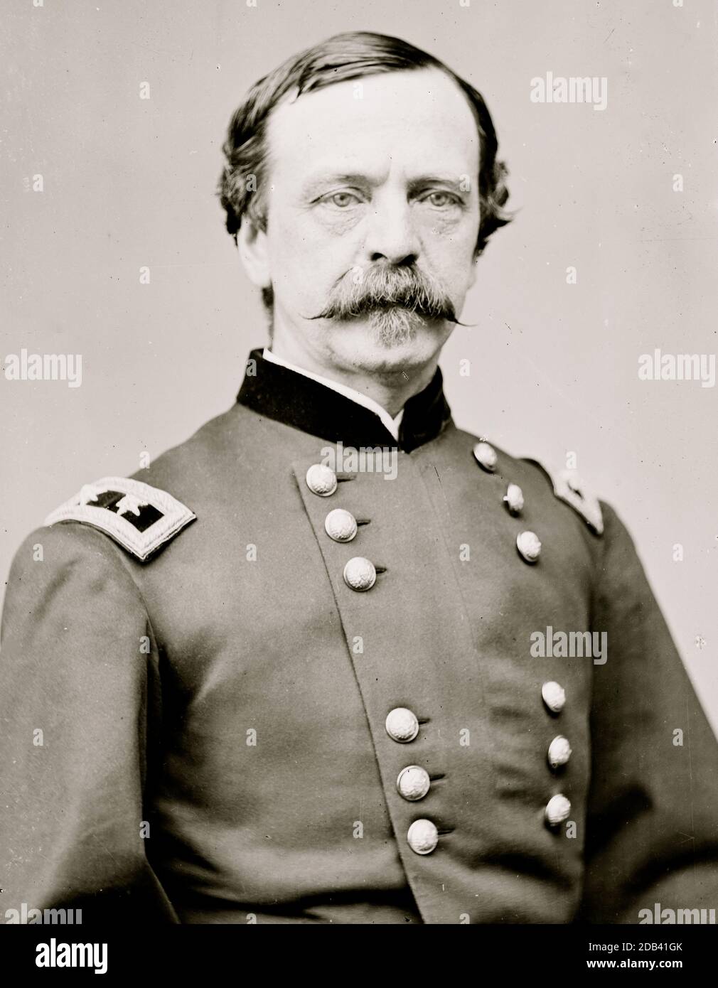 Portrait of Maj. Gen. Daniel E. Sickles, officer of the Federal Army ...
