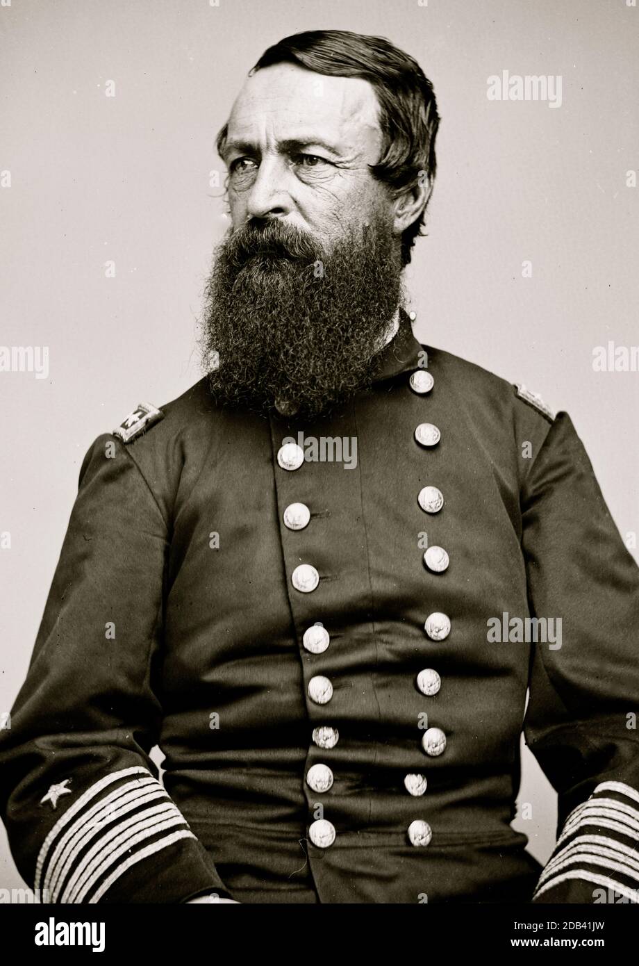 Portrait of Rear Adm. David D. Porter, officer of the Federal Navy ...