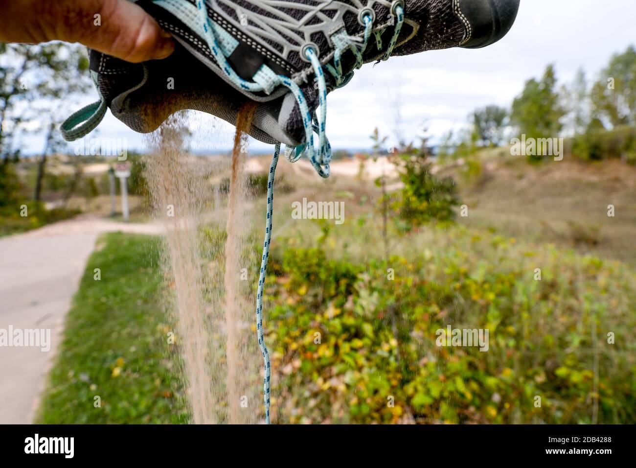 Getting rid of sand hi-res stock photography and images - Alamy
