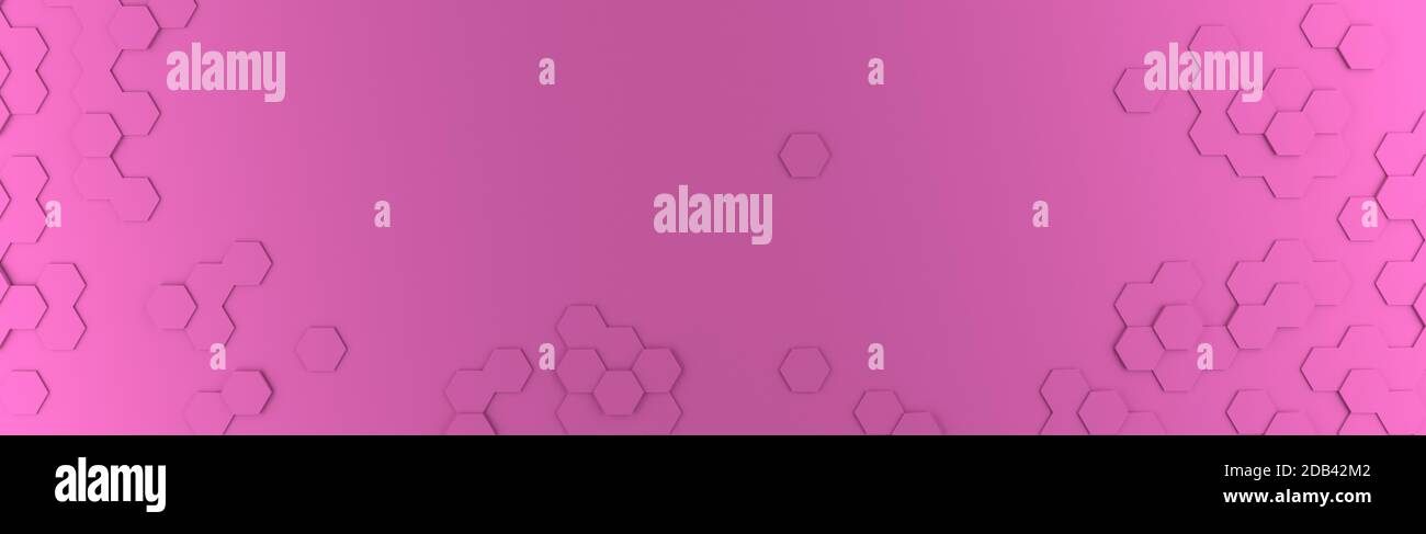 Abstract modern pink honeycomb background, 3d rendering Stock Photo - Alamy
