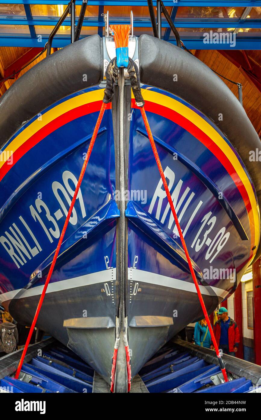 RLNI Ilfracombe Shannon Class Lifeboat - 13-09 Stock Photo - Alamy