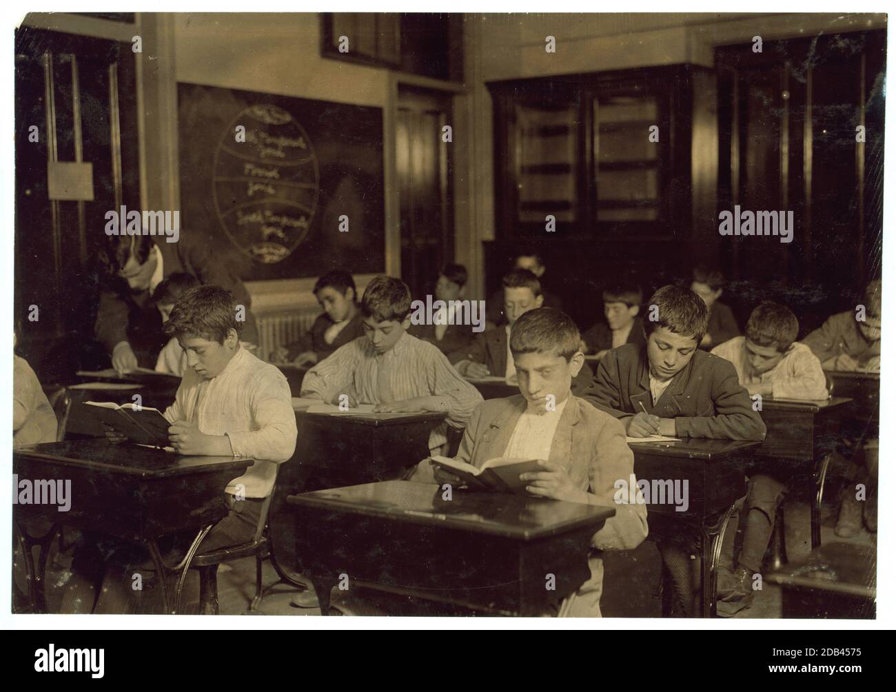 School children classroom Cut Out Stock Images & Pictures - Alamy