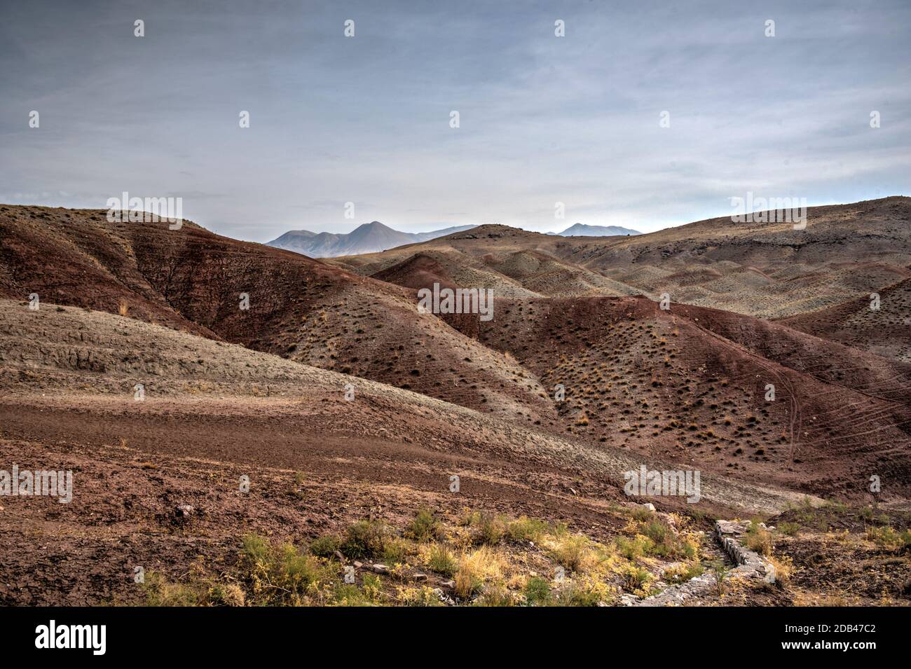 On the road from Tabriz to Aras valley, East Azerbaijan, Iran Stock ...