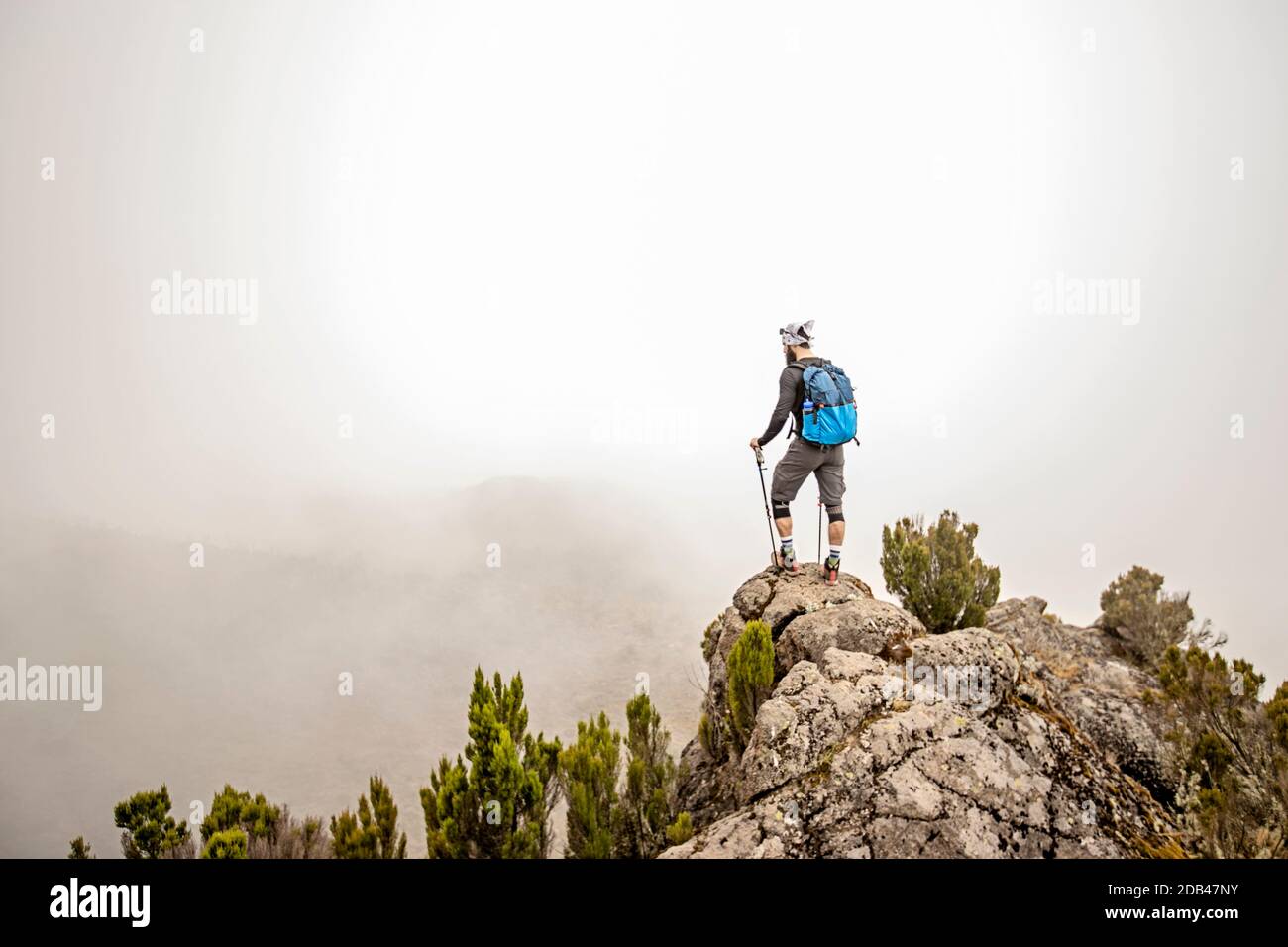Machame route of mount kilimanjaro hi-res stock photography and images ...