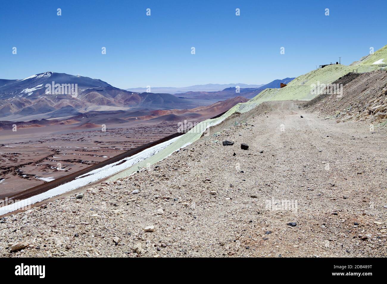 Mina Julia in Salta Province at the Puna de Atacama in northwestern ...