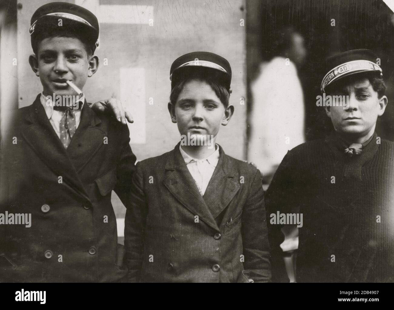 Telegram boys hi-res stock photography and images - Alamy