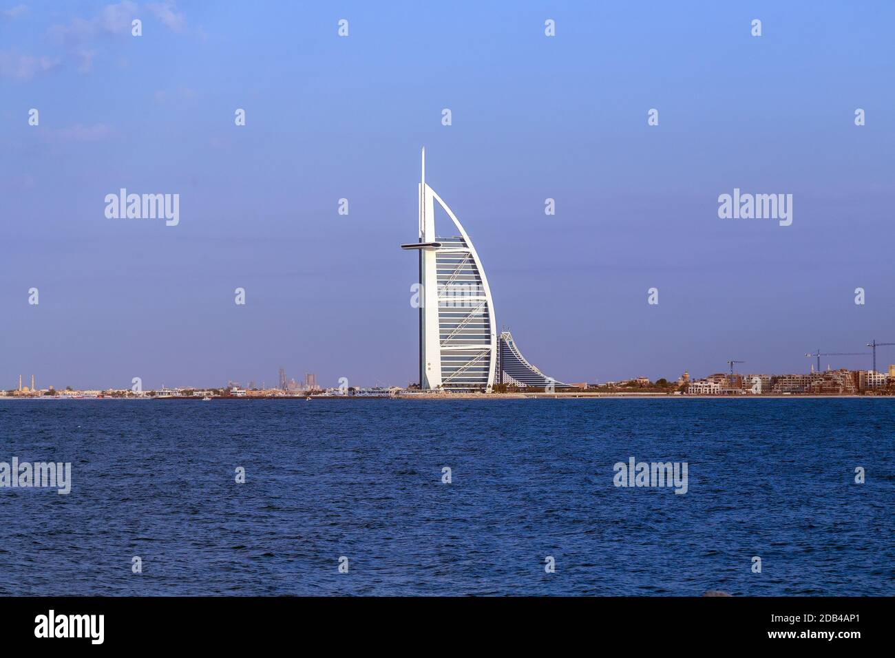 Burj al arab jumeirah aerial hi-res stock photography and images - Alamy