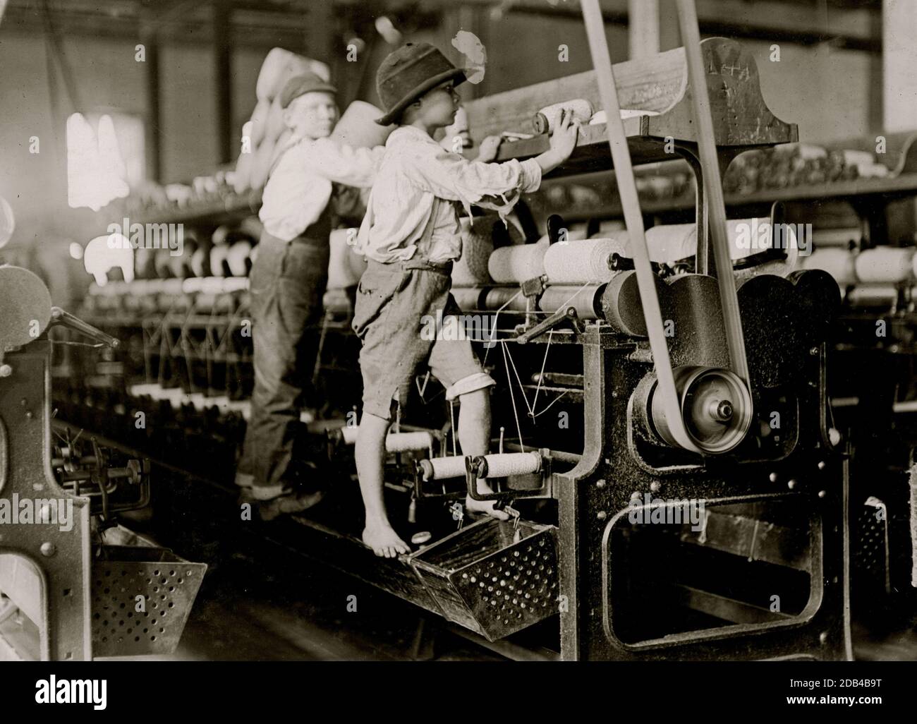 Bibb Mill No. 1 Many youngsters here. Some boys were so small they had ...