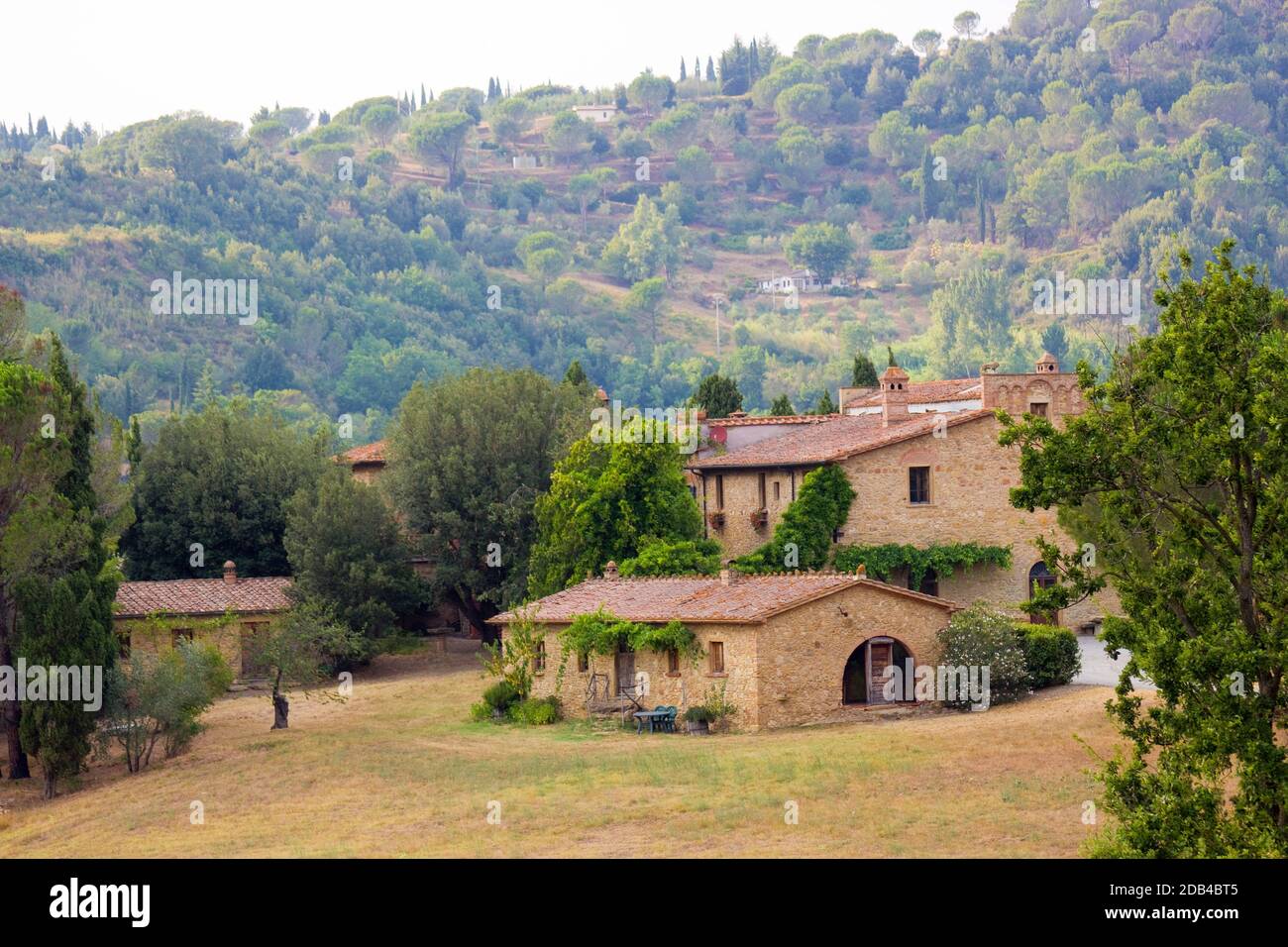Typical tuscan stone house hi-res stock photography and images - Alamy