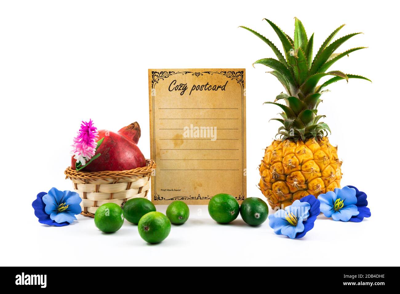 A series of photos with exotic fruits, compositions and still lifes ...