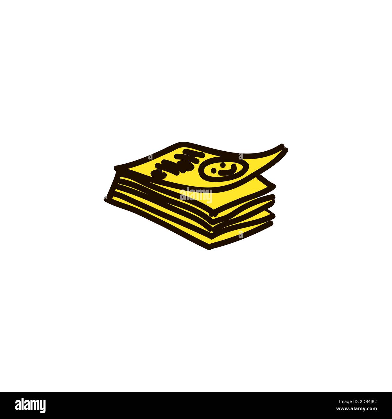 yellow Paper sheets, opened notebook, notes, writing twext book, book ...