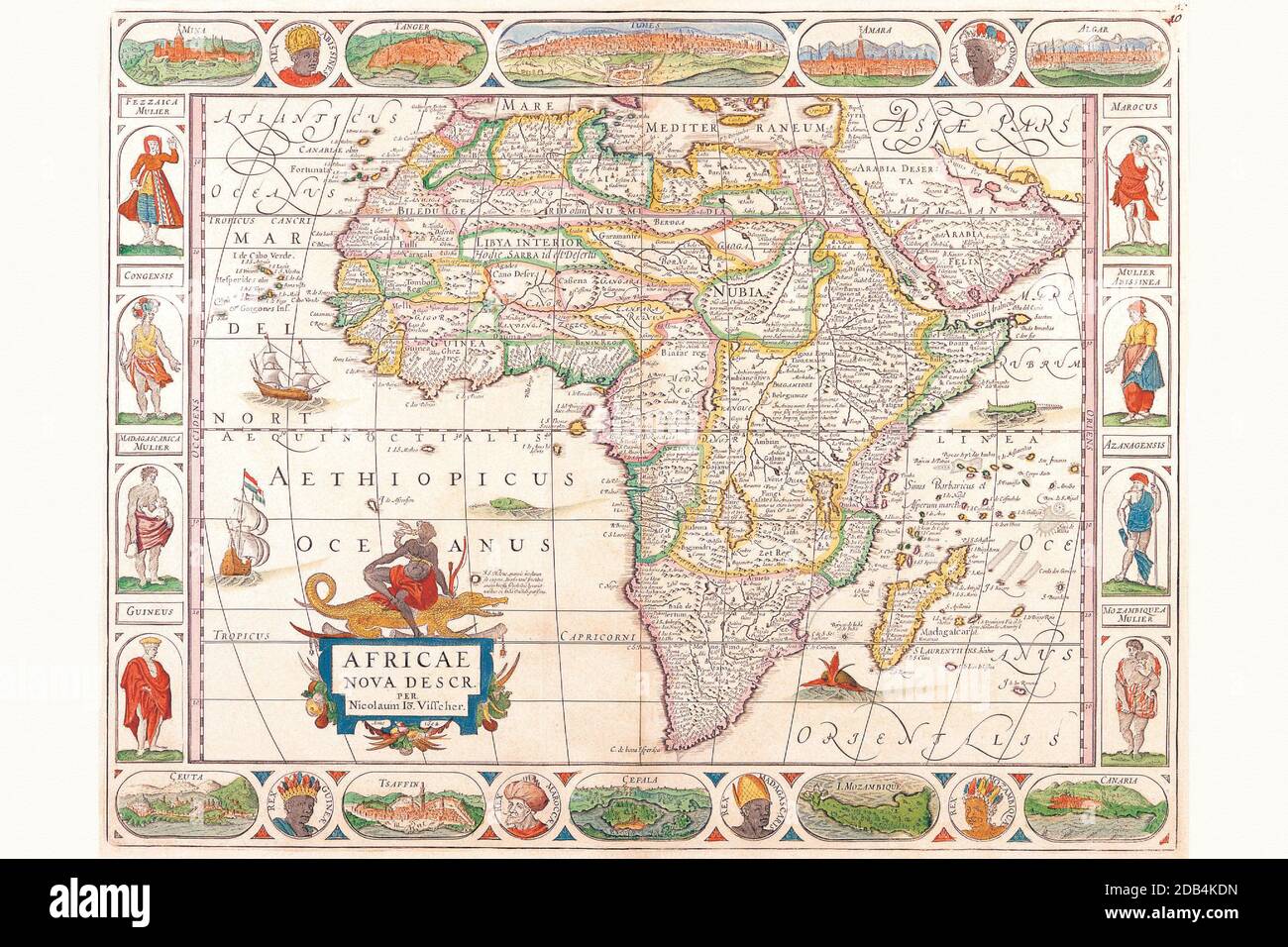 The Visscher family was the dominant force in map-making at the height ...