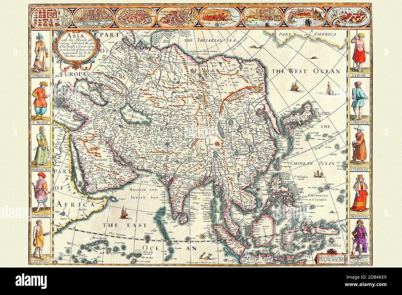 "English cartographer, historian and antiquary. Born Farndon in ...