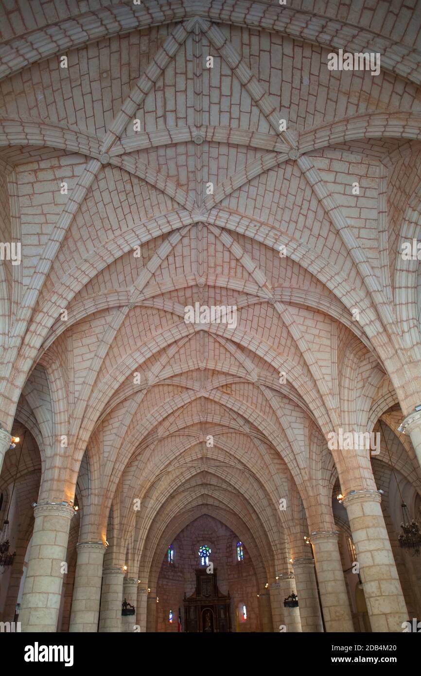 Dominican Republic, Santa Domingo, Colonial zone, Catedral Primada de ...