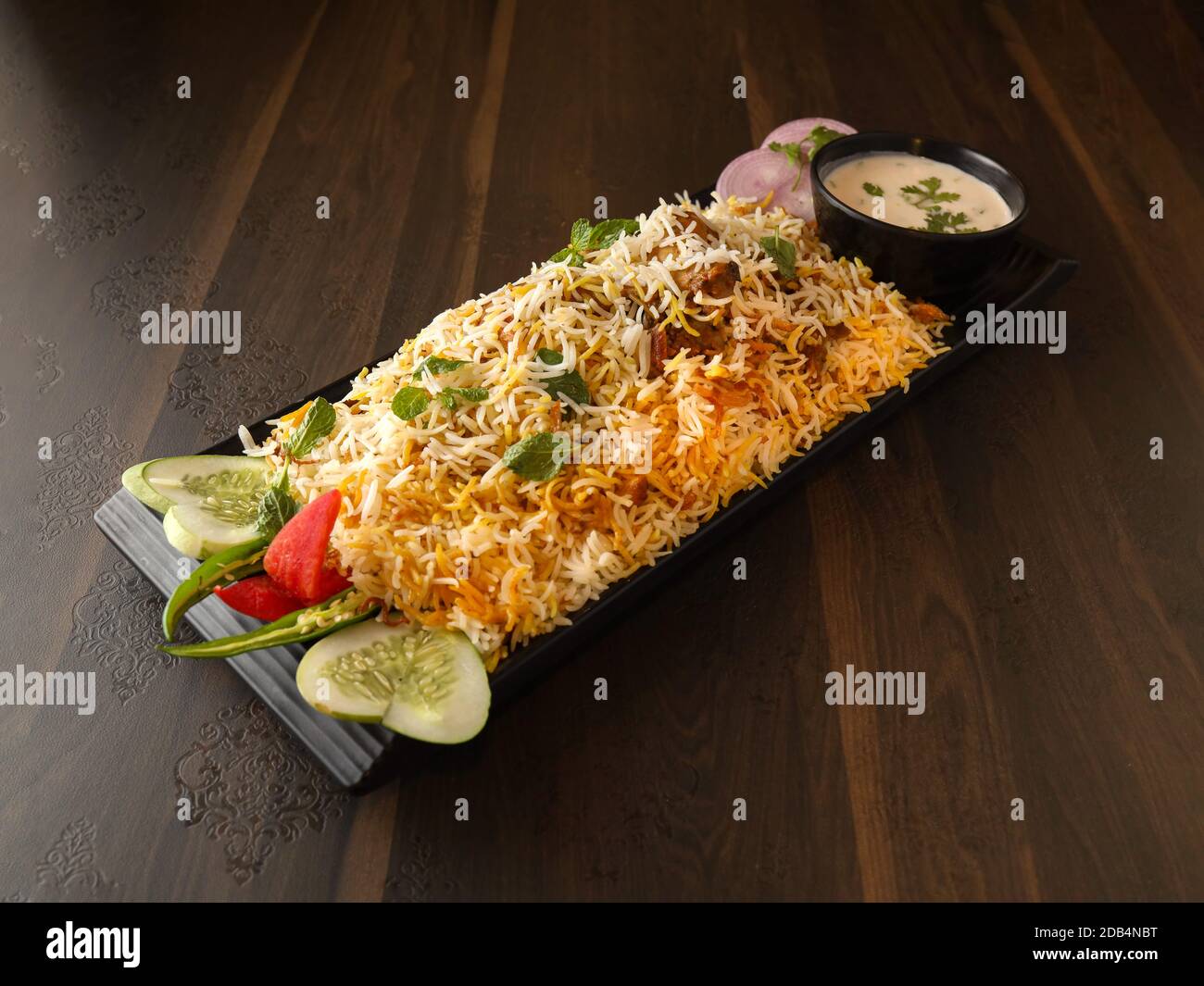 Traditional Biryani - Indian Mughalai Food Stock Photo - Alamy