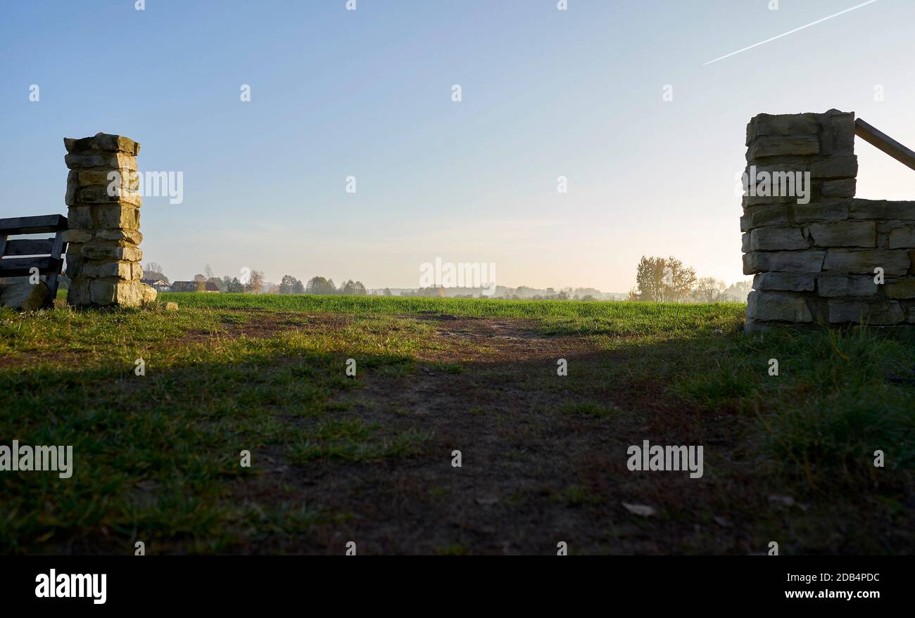 Open Country Gate High Resolution Stock Photography and Images - Alamy
