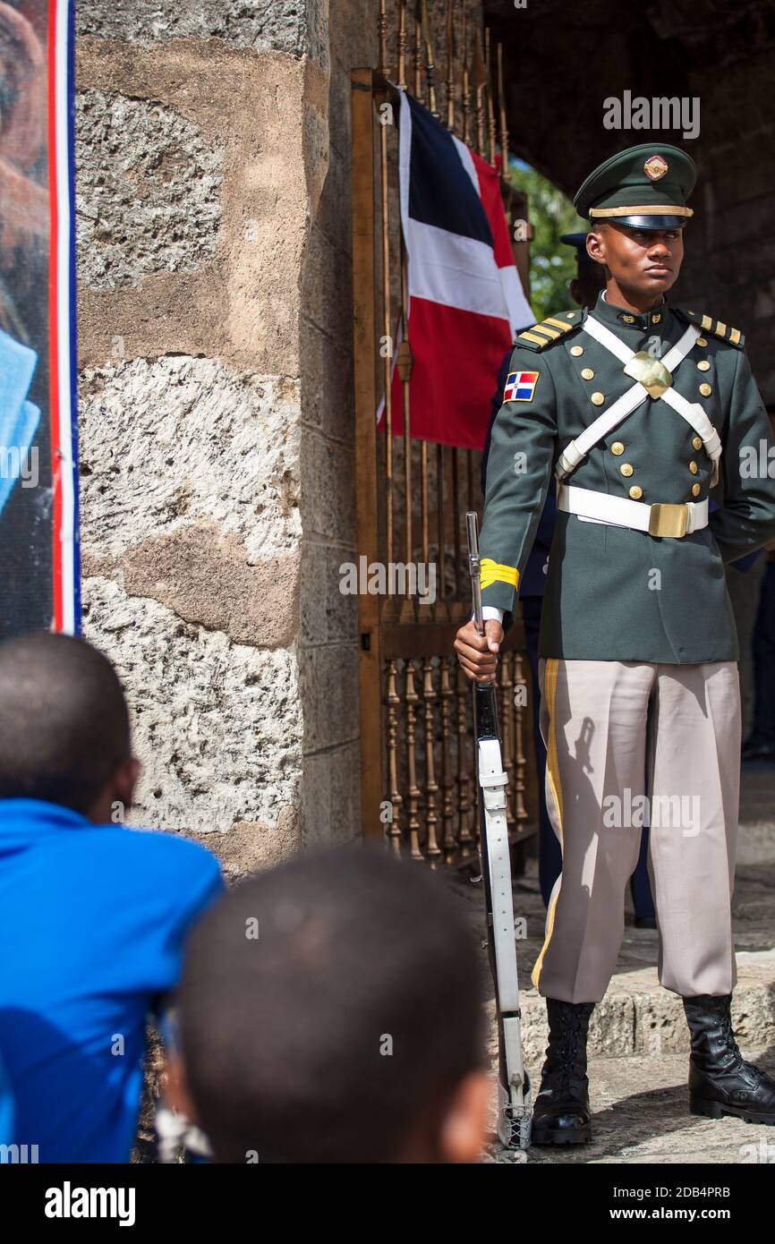 Dominican Republic, Santa Domingo, Colonial zone, Park Independencia ...