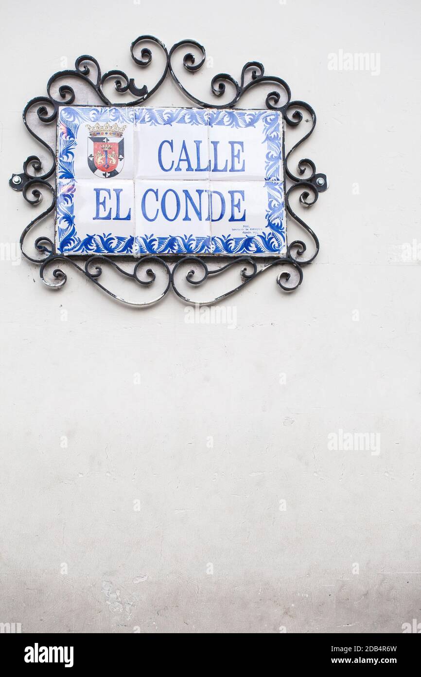 Dominican Republic, Santa Domingo, Colonial zone, Calle El Conde street ...