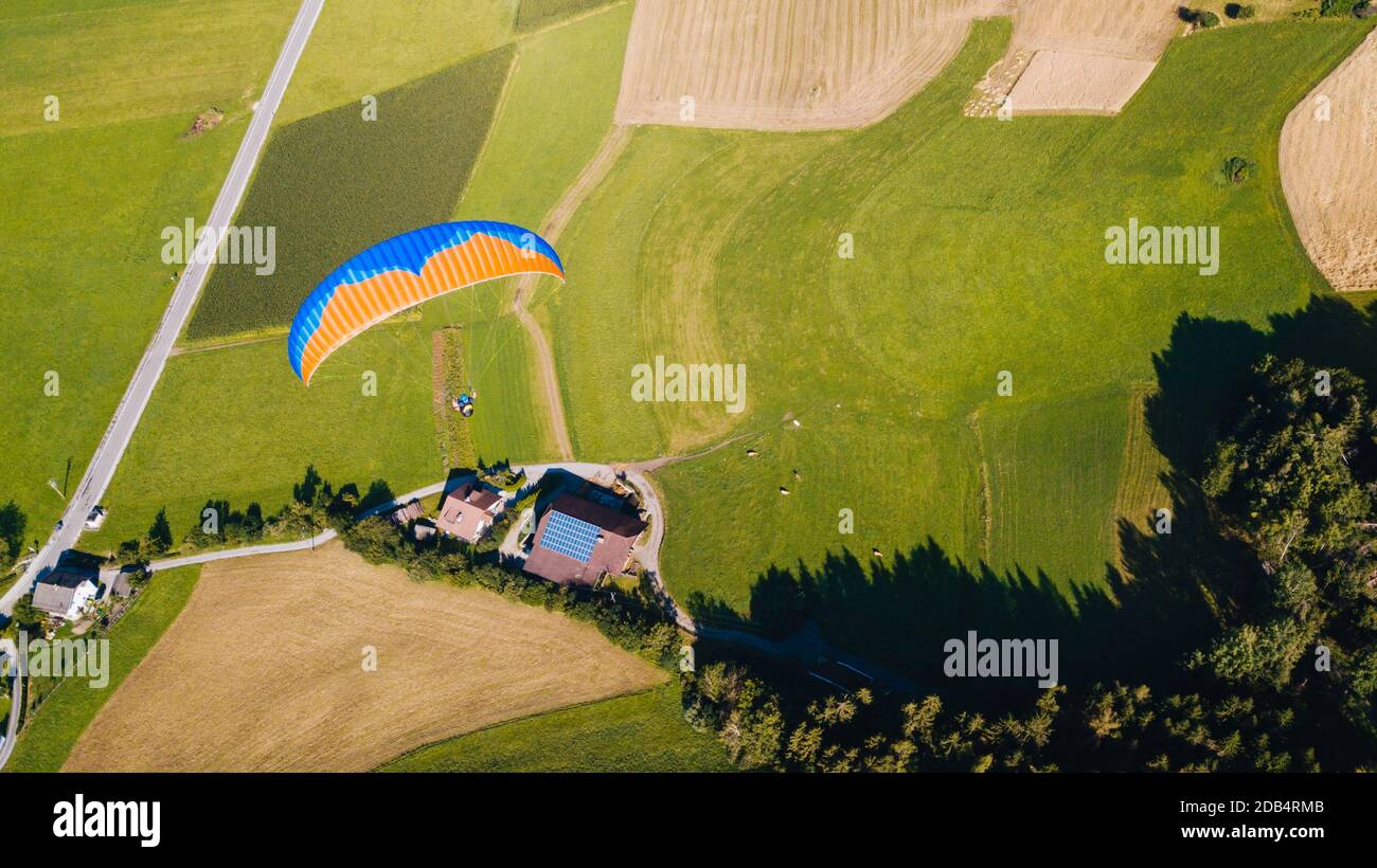 Aerial view gliding above beautiful hi-res stock photography and images ...
