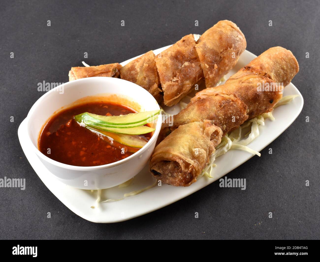 Chinese Spring rolls Stock Photo - Alamy