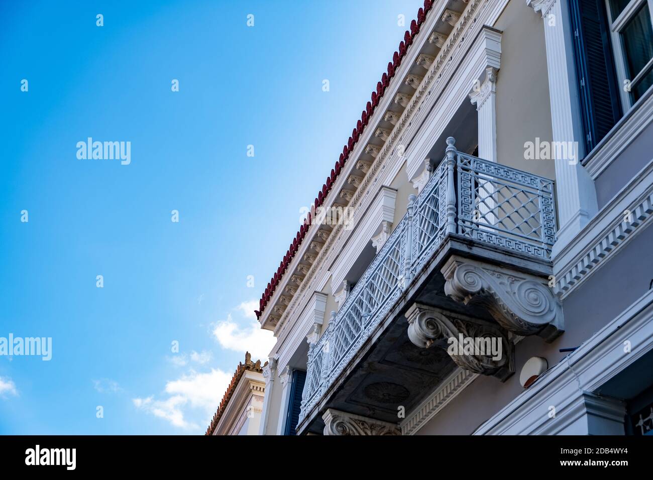 Balcony neoclassic architecture hi-res stock photography and images - Alamy