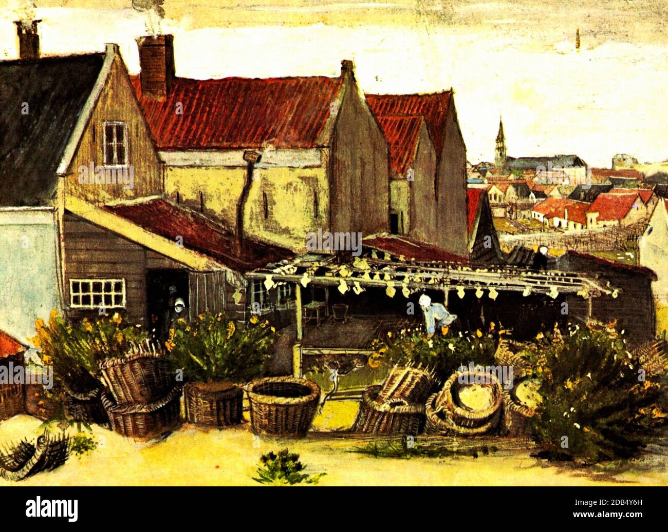 Fish-Drying Barn Stock Photo - Alamy