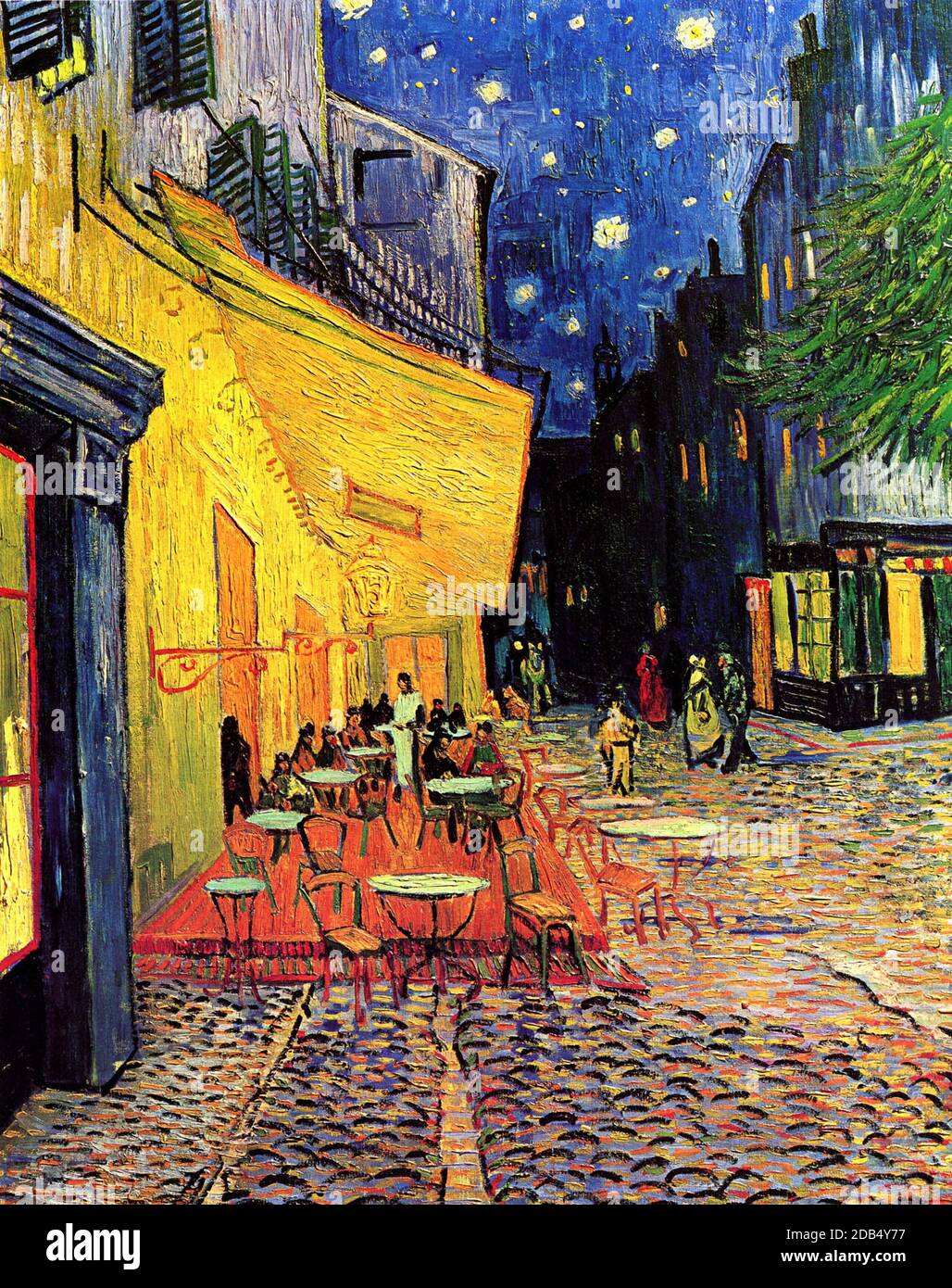 Cafe terrace at night van gogh hi-res stock photography and images - Alamy